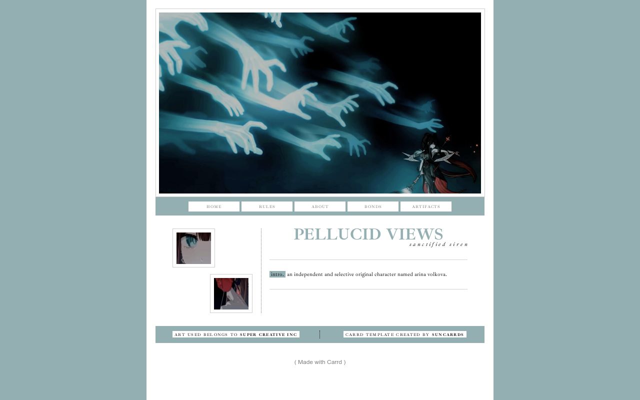 A BURNING LIGHT AMONGST DARK WATERS.